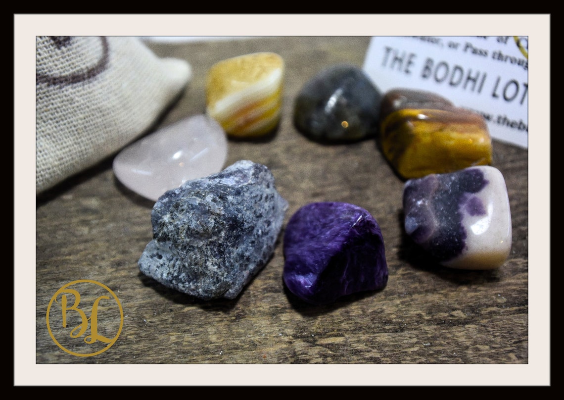 Number 7 SEVEN Gemstone Kit Numerology Gemstone Kit 7 | Etsy