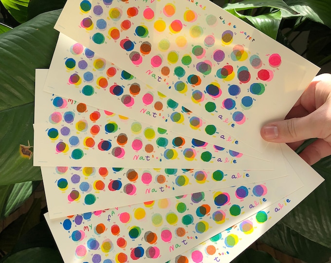 Roar 3 Colour Riso Print - Etsy UK