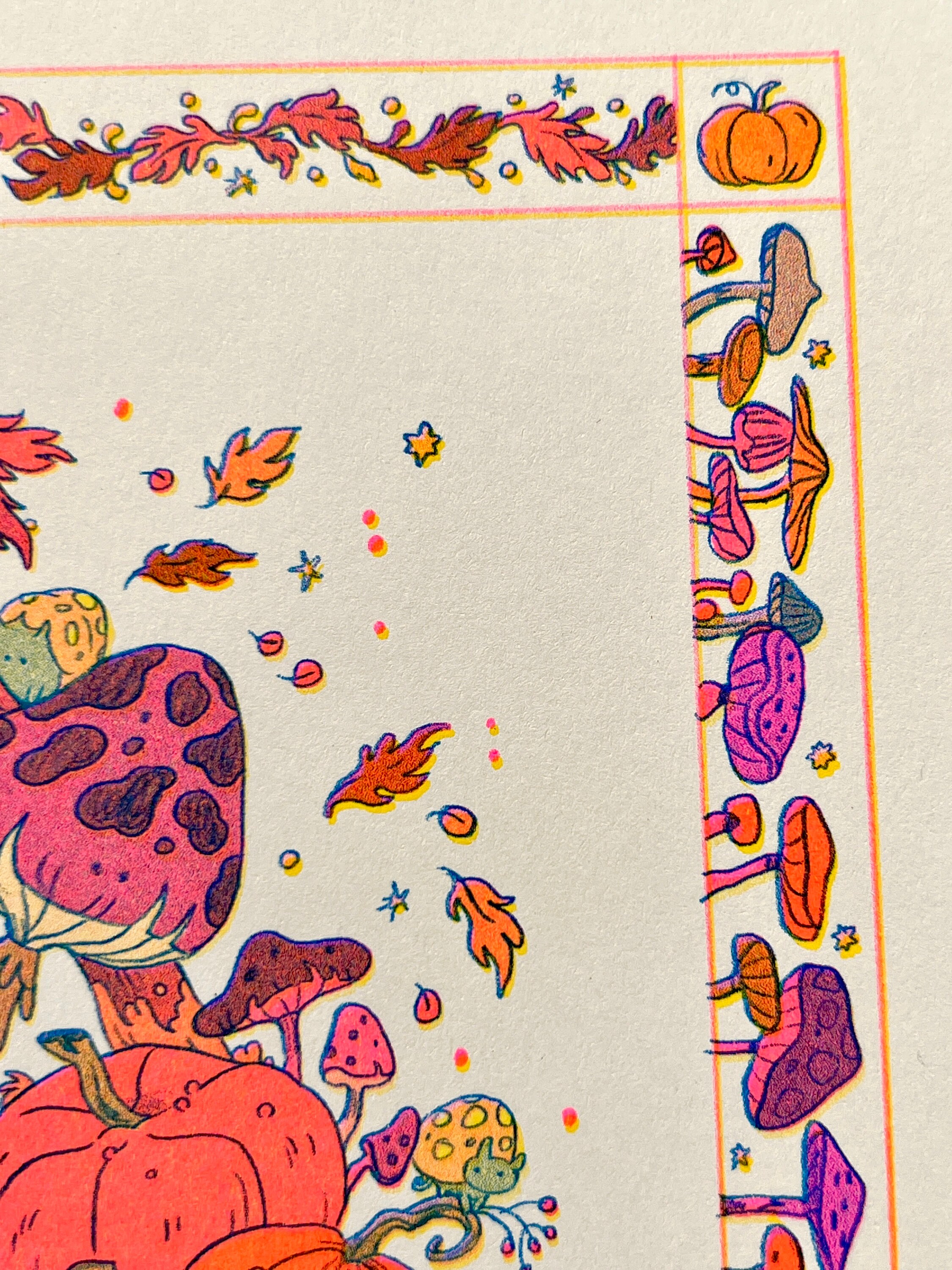 Pumpkin Fairy Riso Print - Etsy
