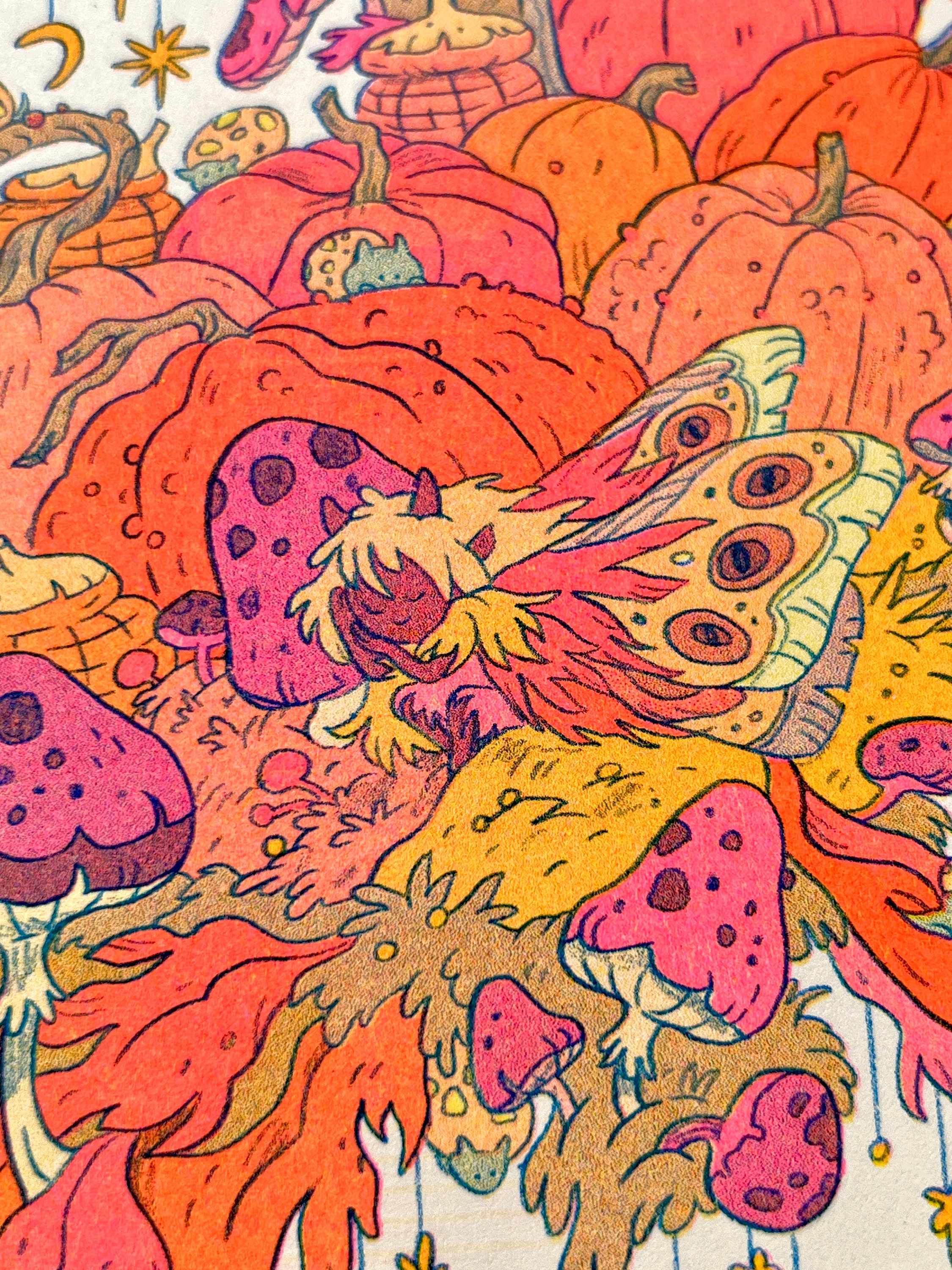 Pumpkin Fairy Riso Print - Etsy