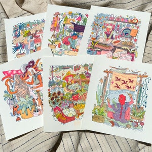 Interpreters of Timeless Wishes: the Woodworker Small Risograph Print - Etsy