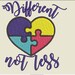 Different Not Less Autism Support - Etsy