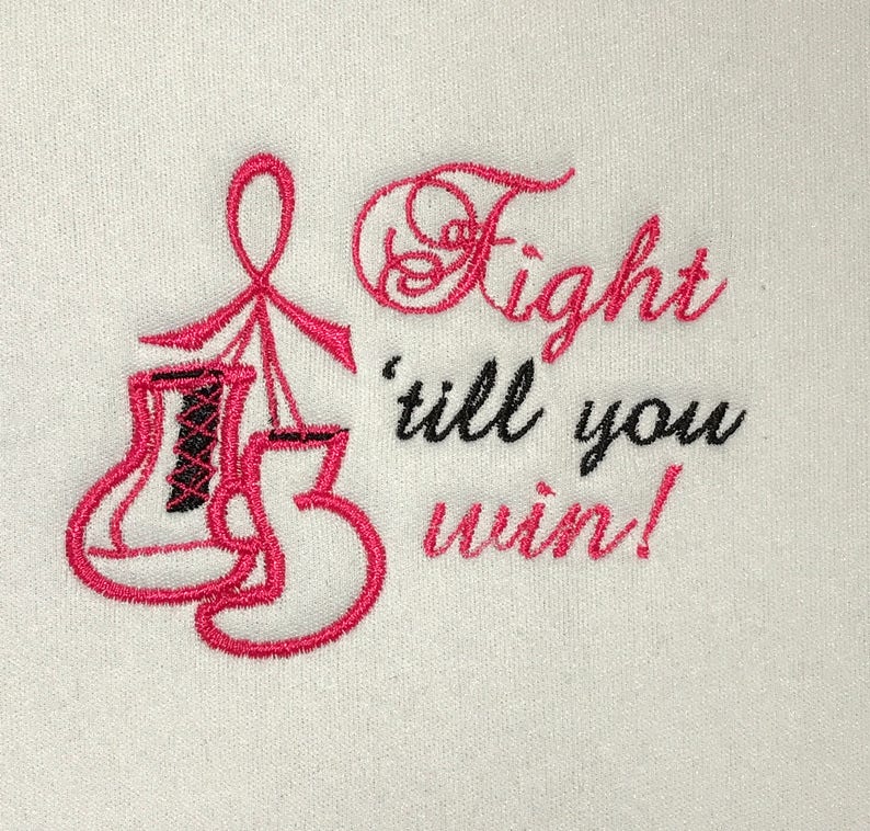 Fight 'til You WIN! Breast Cancer Support - Etsy