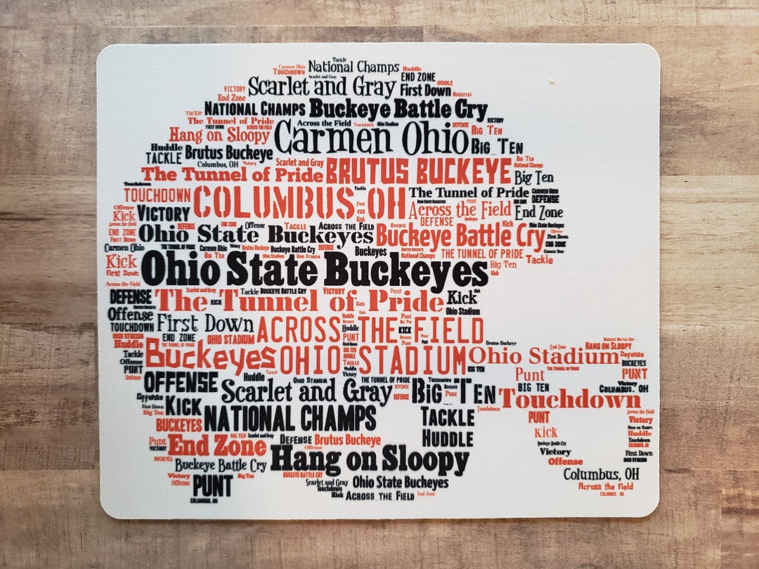 Ohio State Mouse Pad - Etsy