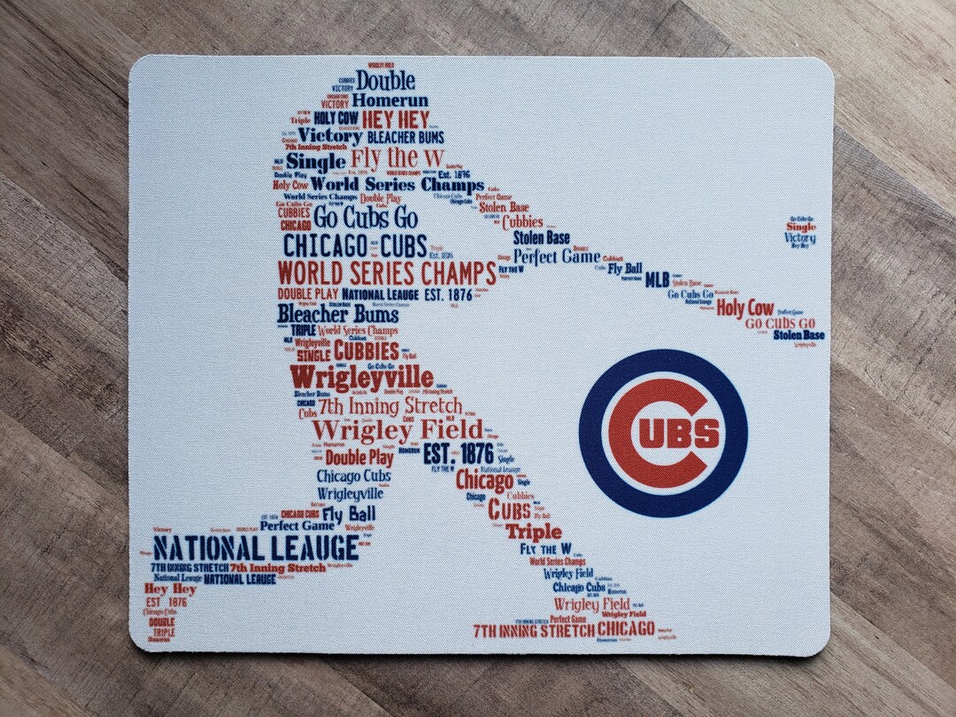Chicago Cubs Mouse Pad All MLB Teams Available - Etsy