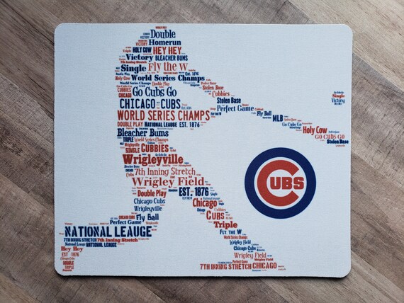 Chicago Cubs Mouse Pad All MLB Teams Available | Etsy