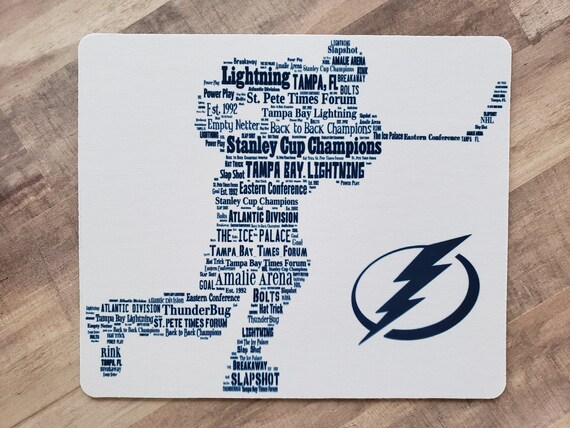 Tampa Bay Lightning Mouse Pad | Etsy