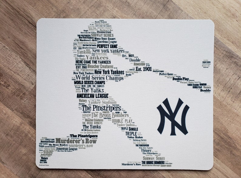 New York Yankees Mouse Pad All MLB Teams Available - Etsy