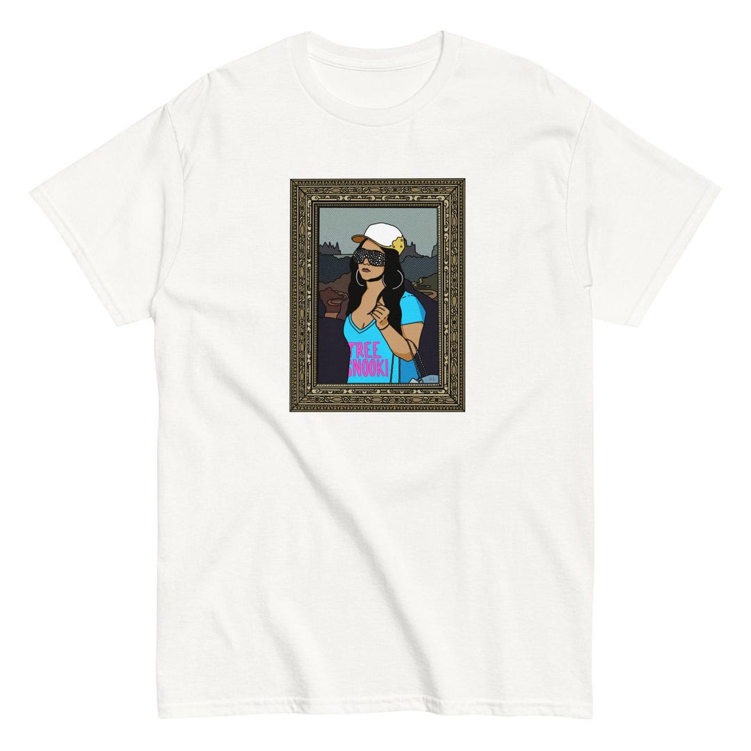 Free Snooki Mona Lisa Illustration Unisex T-shirt - Etsy