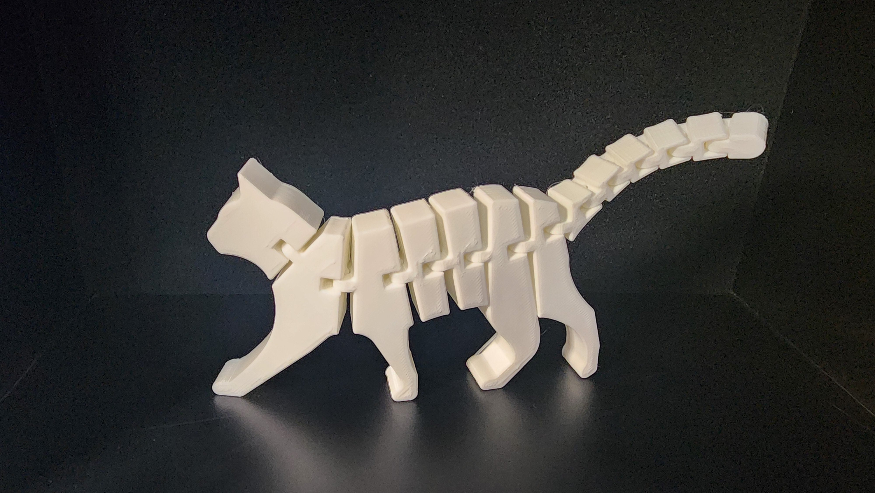 Flexi-cat Articulated 3D Printed Cat - Etsy