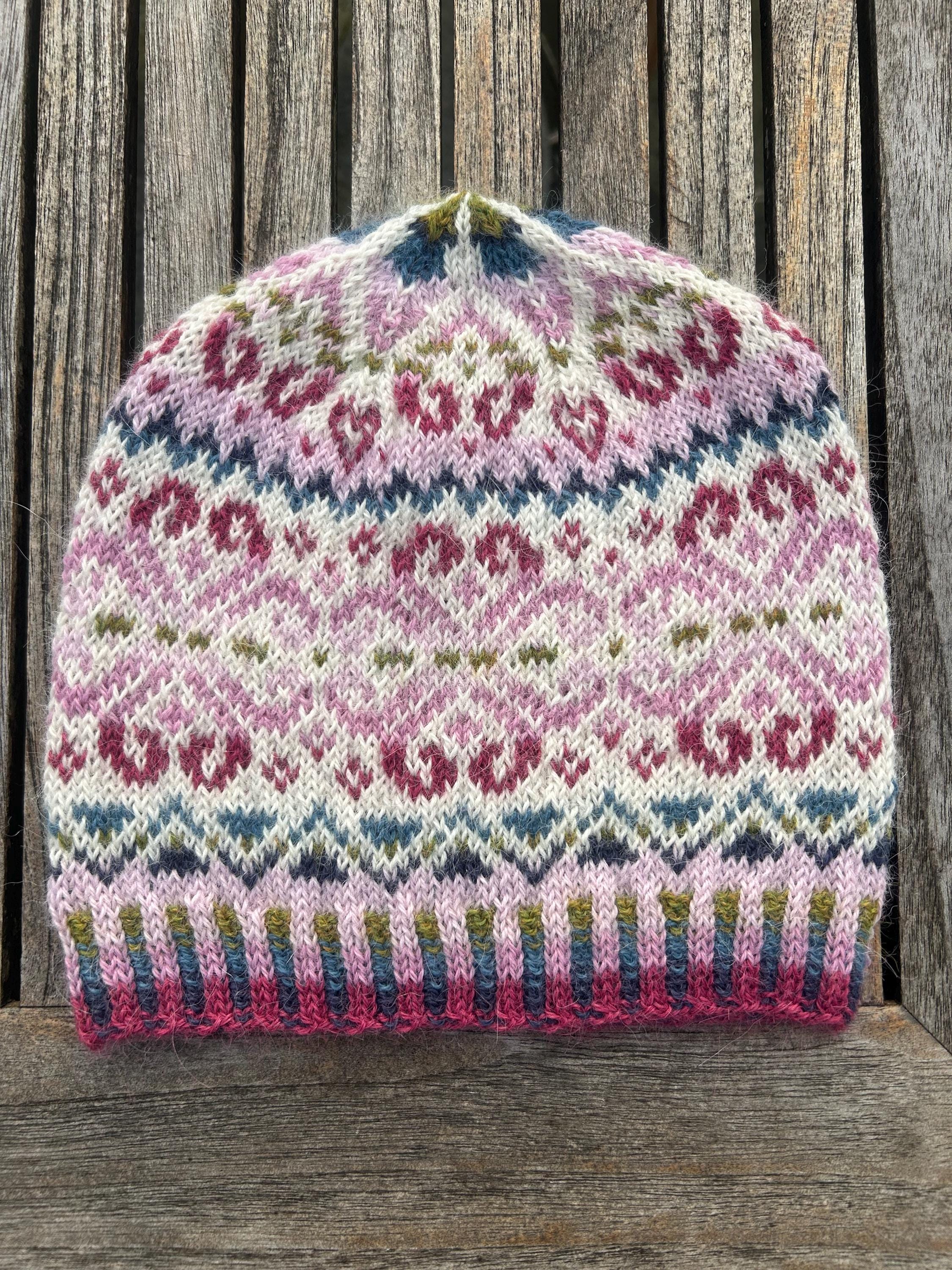 Handmade Scandinavian Wool Hat. 100% Alpaca Wool for Women and Girls - Etsy