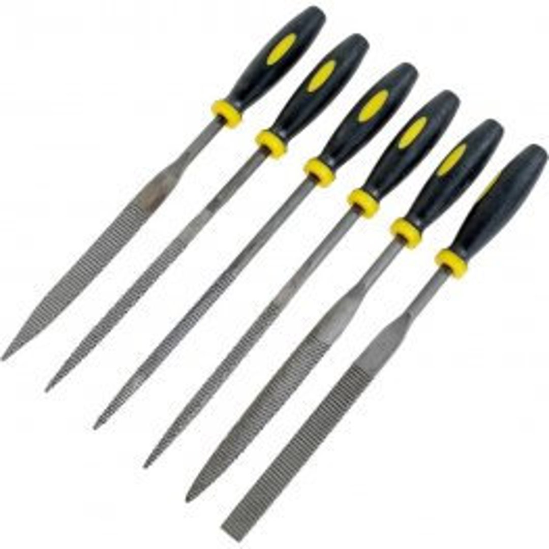 Carving Rasp Set of 6pc 7 Length Carving File Rasp Handled 1 Side ...