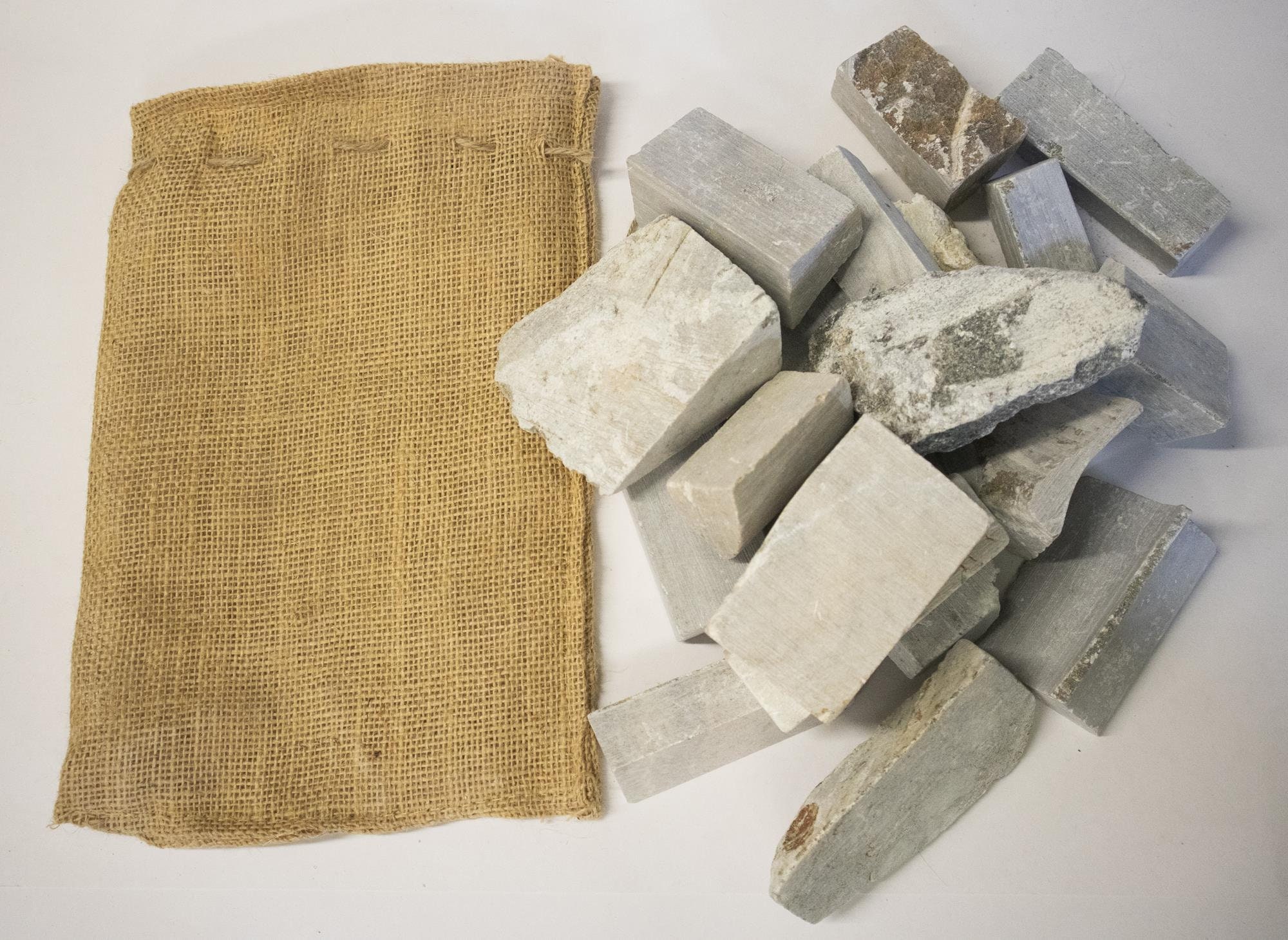 Soapstone Sack Rough Soapstone Small Carving Chunks 8-10lbs | Etsy