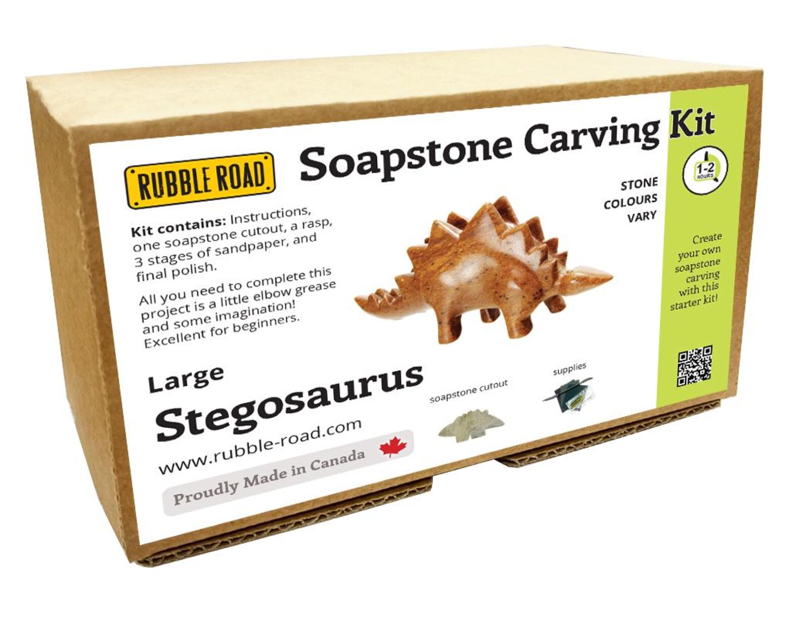 Stegosaurus Soapstone Kit - Large - Etsy
