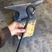 Hand Forged Dinner Bell Square Iron Blacksmith Made Dinner - Etsy