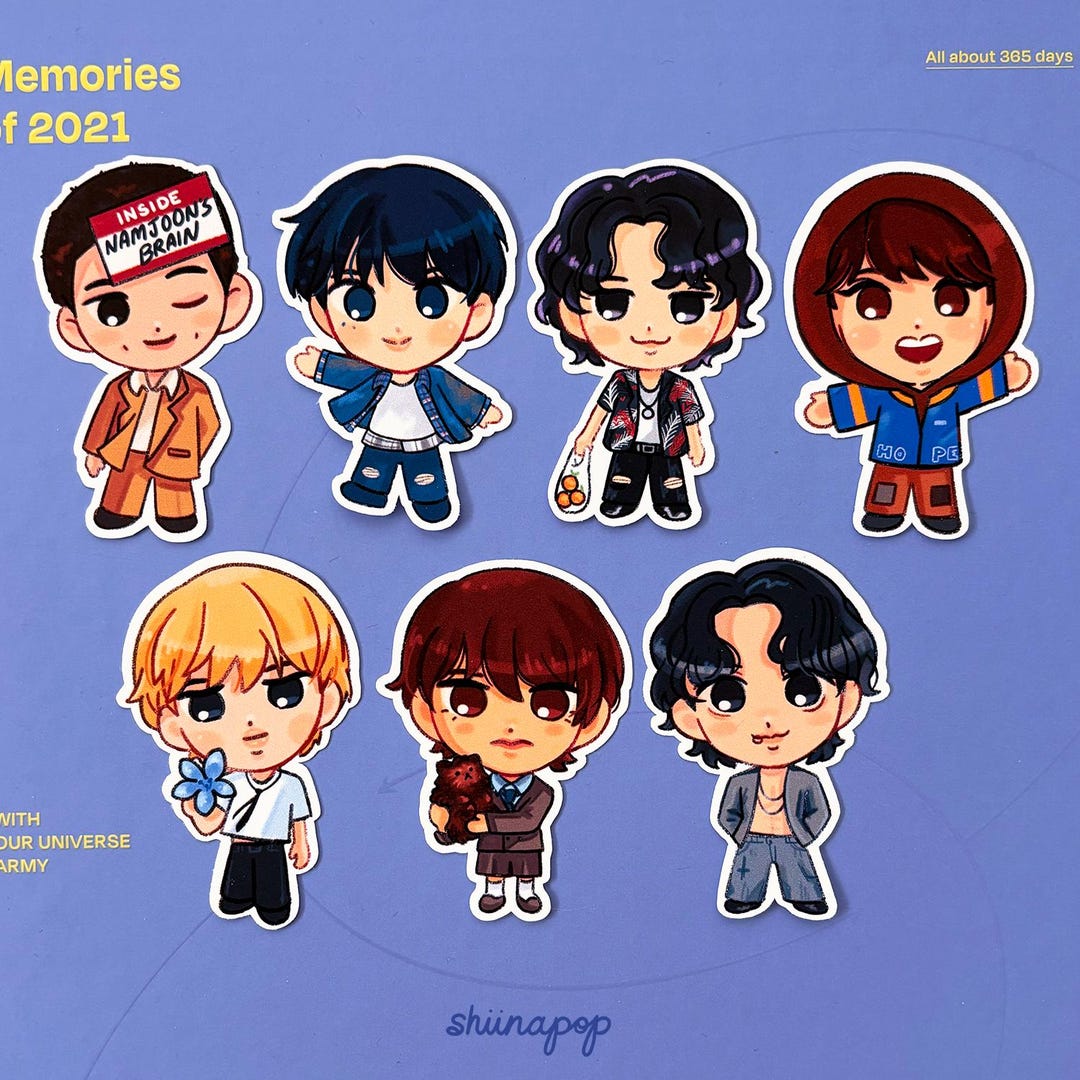 BTS Chapter 2 Sticker Set - Etsy