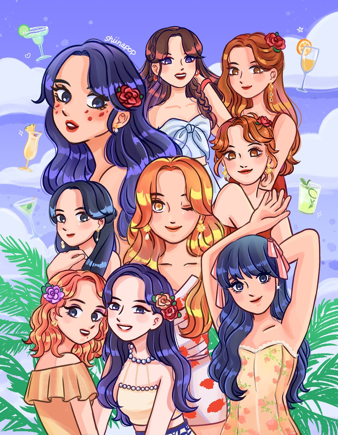 TWICE Alcohol-free Art Print - Etsy