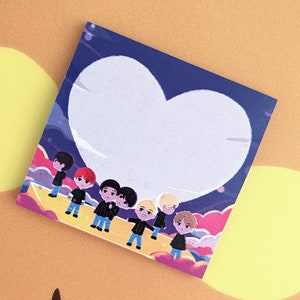 BTS Sticky Notes yet to Come Sticky Note We Are Bulletproof Sticky Note ...