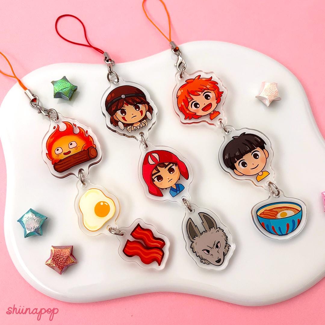 HY Anime Movie Linking Charms - Set 2 - Etsy