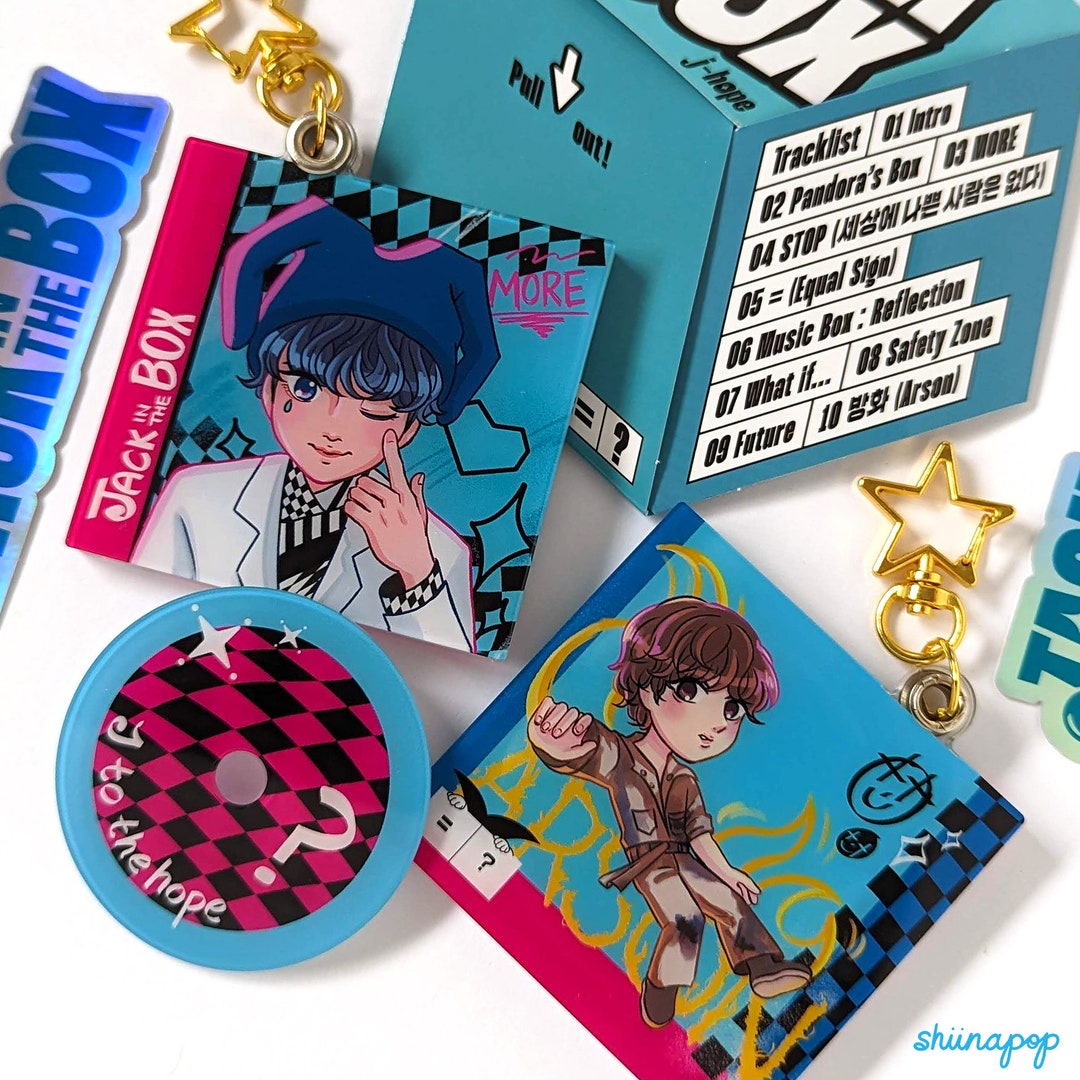 Jack in the Box CD Charm | BTS J-hope CD Charm - Etsy