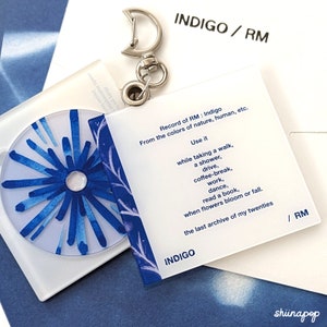 INDIGO CD Charm | RM Charm - Etsy