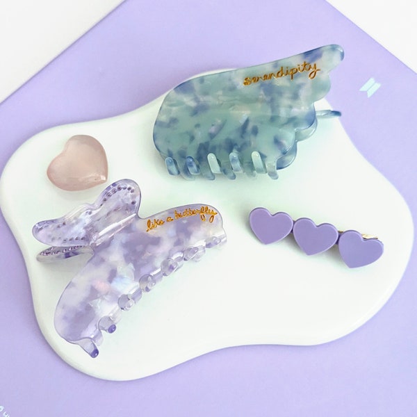 Bts Hair Clip - Etsy