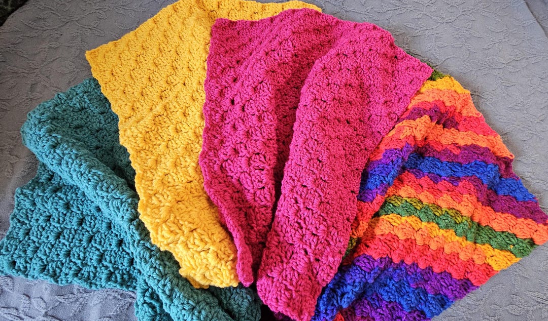New Item! Doll Blanket! Bright Colors, Best Seller, Handmade Doll ...