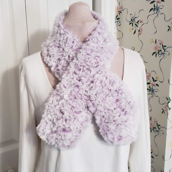 Fleece Keyhole Scarf - Etsy