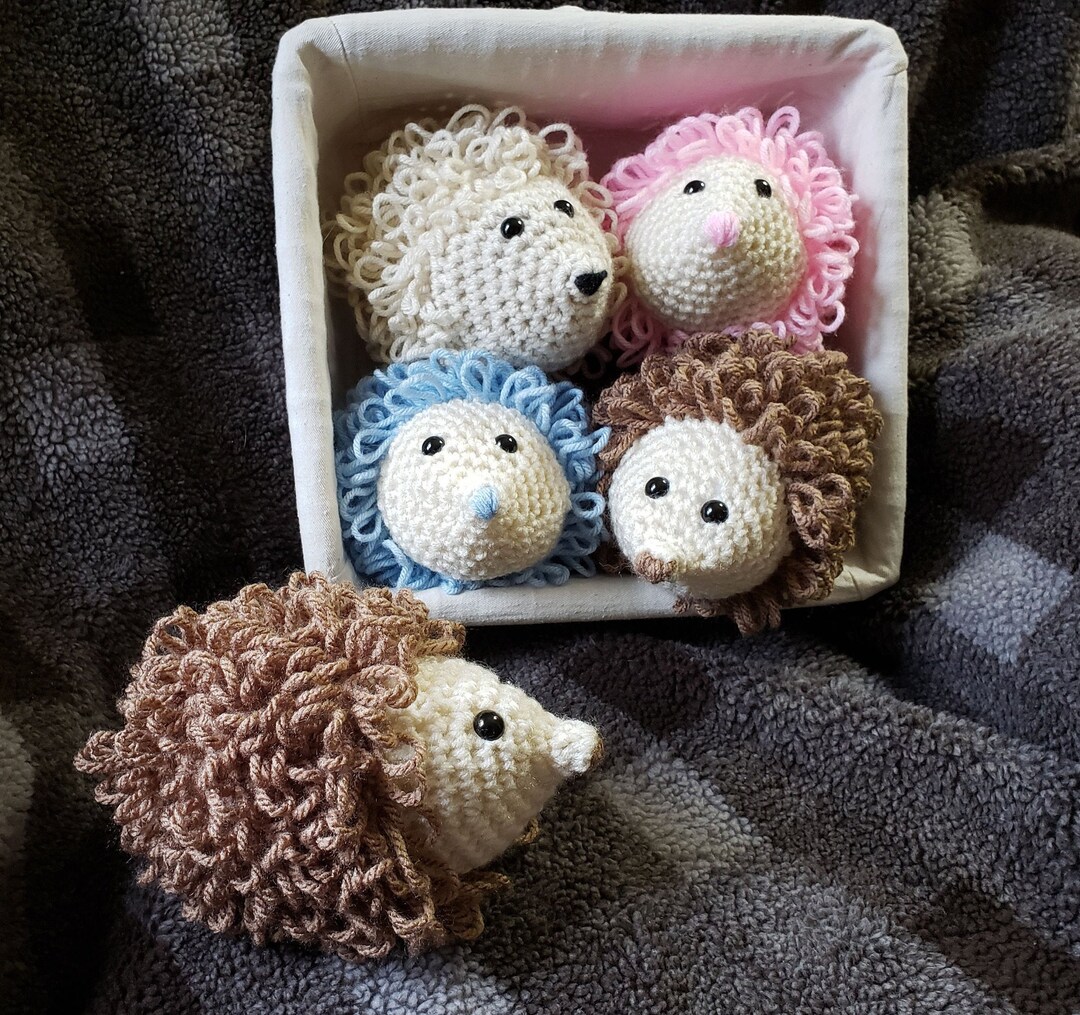 Spring Sale Hedgehog Stuffy Woodland Loopy Hedgehog Stuffy - Etsy.de