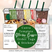 Printable Starbucks Coffee Order Form | Digital Download - Etsy