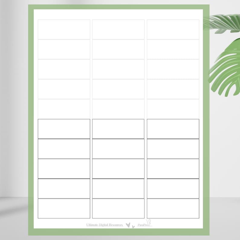 Editable Avery 5160 Label Templates | Teacher Name Tags & Classroom ...