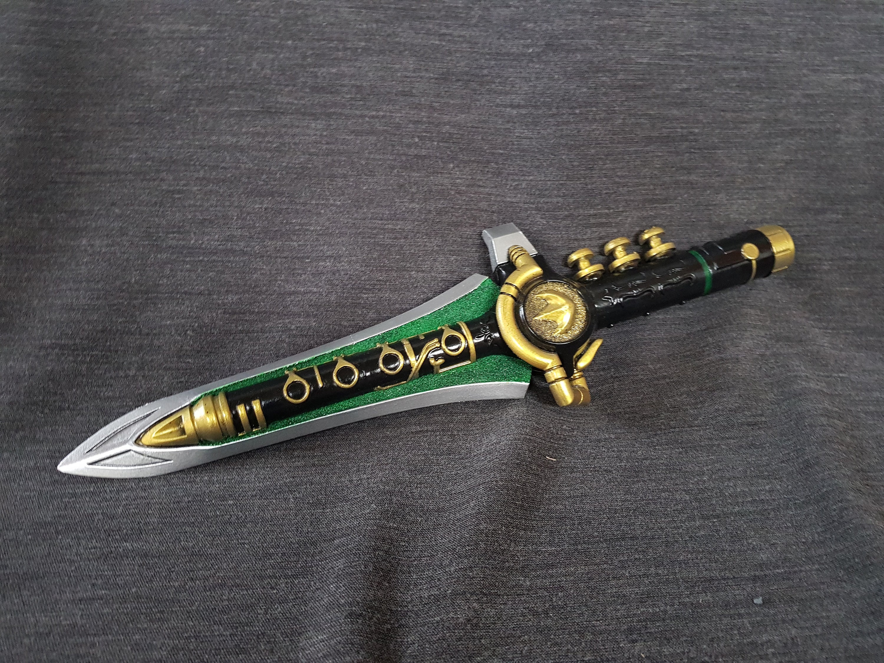 Green Ranger Dragon Dagger 3D Print | Etsy