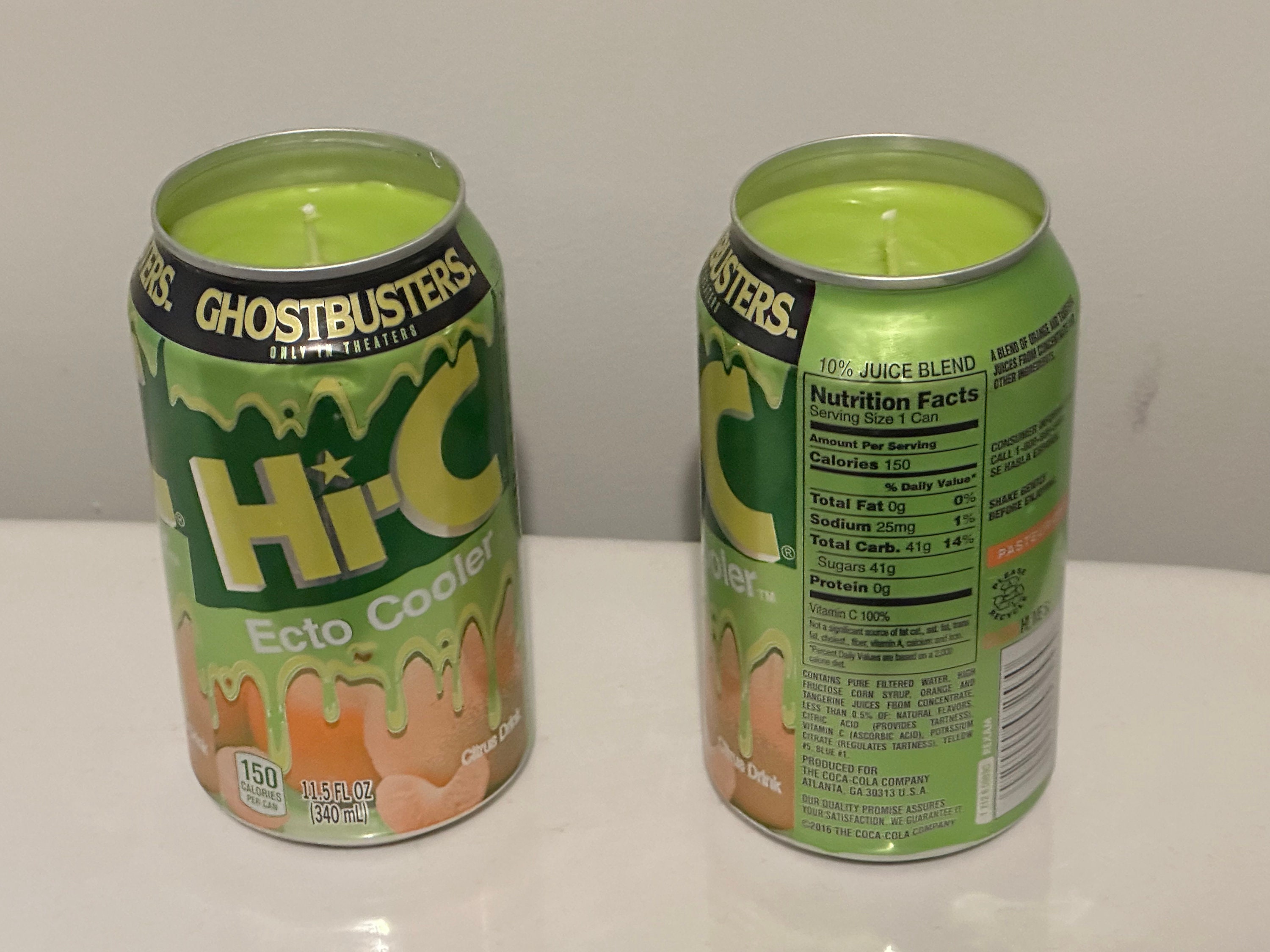 Ghostbusters Ecto Cooler Candle - Etsy