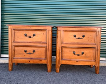 Rustic Cabin Side Tables - Etsy