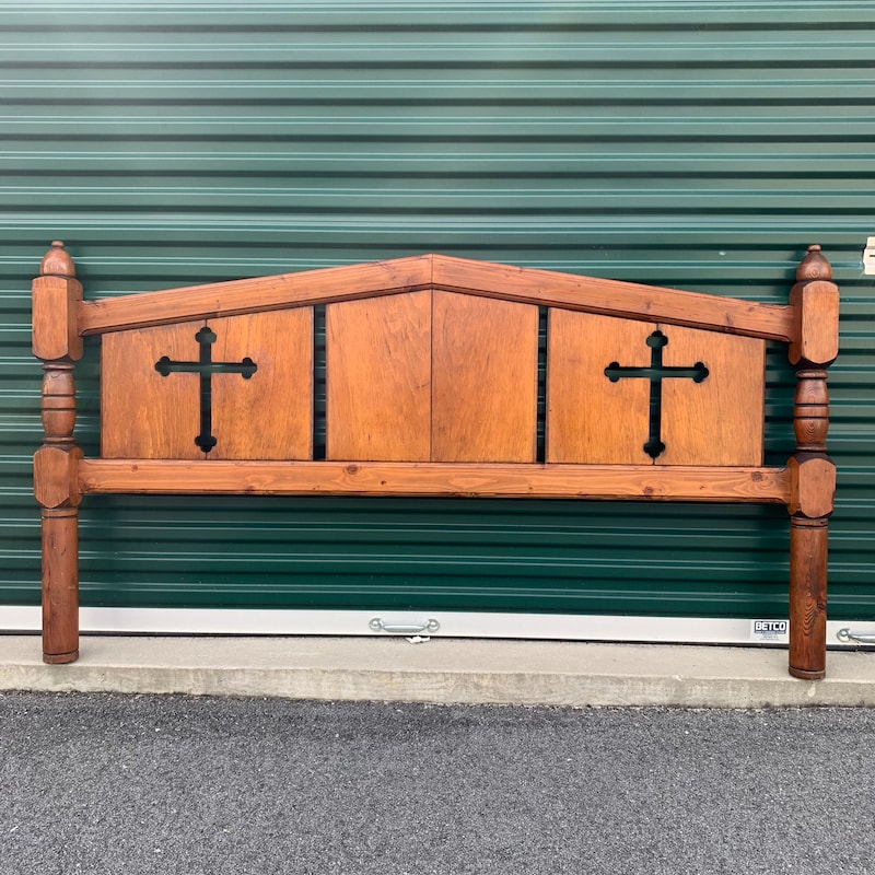 Rustic Headboard - Etsy