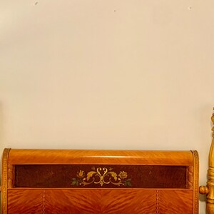 Four Poster Antique Queen Size Waterfall Bed Frame - Etsy