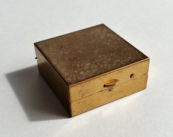 Brass Pill Box - Etsy