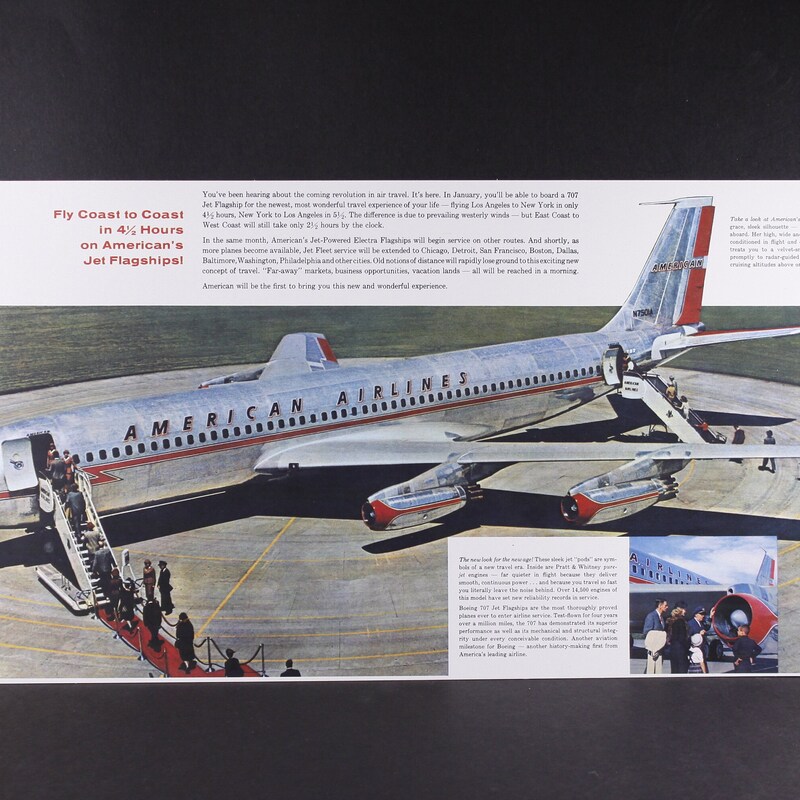 Boeing 707 - Etsy