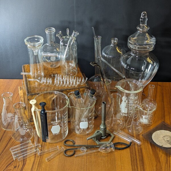 Scientific Glassware - Etsy