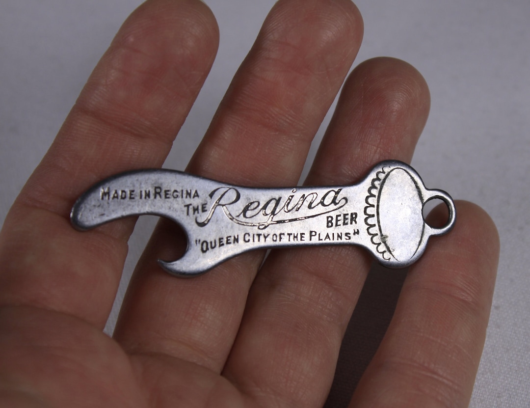 1900-1930s REGINA BEER Antique Church Key Beer Bottle Opener, Made in ...