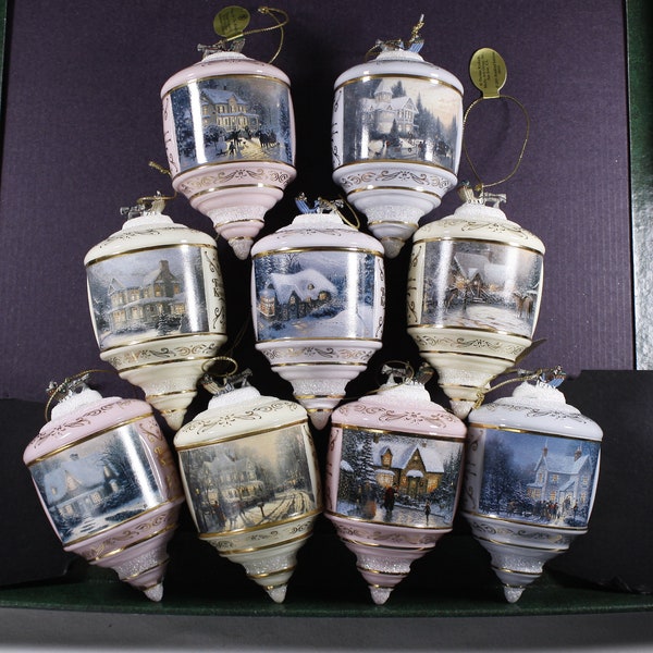 Thomas Kinkade Christmas Ornaments