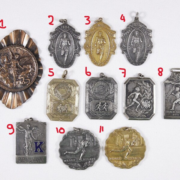 Antique Medal - Etsy