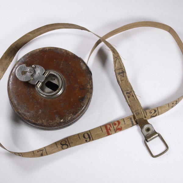 Antique Tape Measure - Etsy