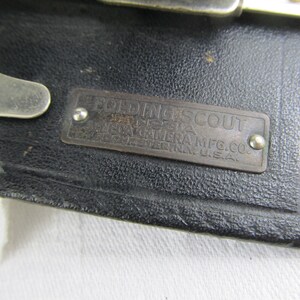 Vintage Seneca Trio Folding Scout 3A Bellows Camera, Antique Film ...