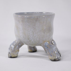 Handmade Ceramic Troll Finger Bowl, Creepy Halloween Teacup, Cousin IT ...