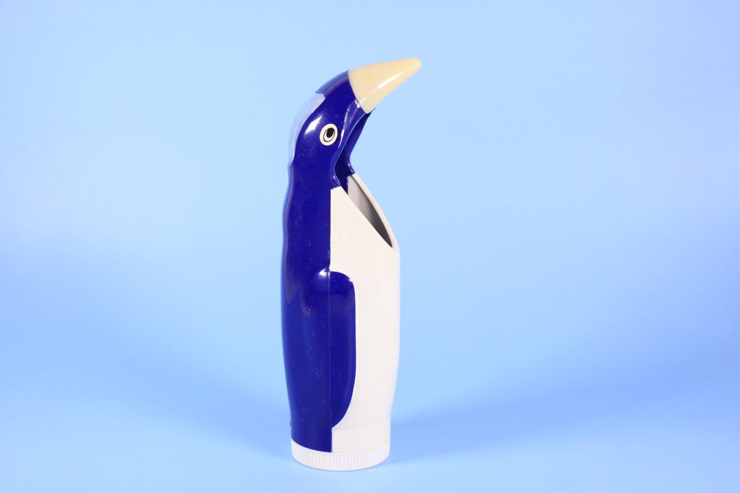 Vintage PENGUIN Bottle Opener With Cap Catcher, Plastic Novelty ...