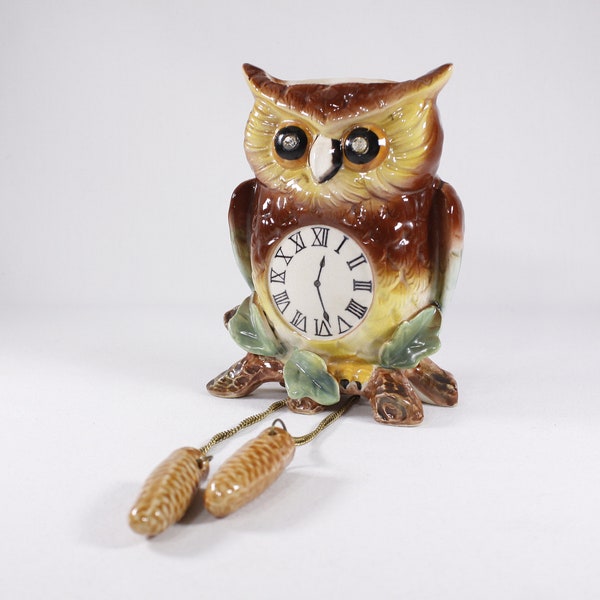 Owl Clock - Etsy
