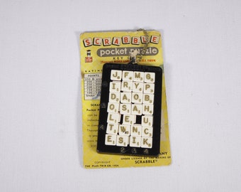 Pocket Scrabble Game - Etsy