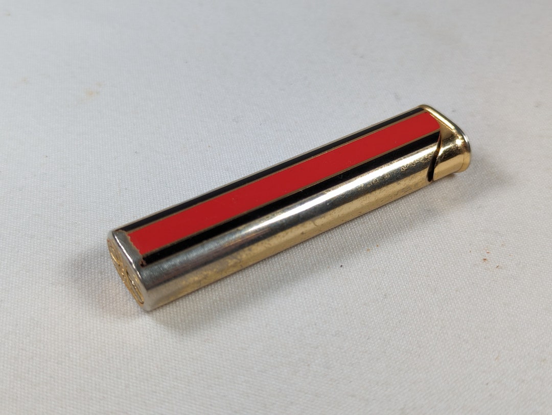 Vintage Slender Gas Cigarette Lighter by Cornwall Japan, Elegant Pipe ...