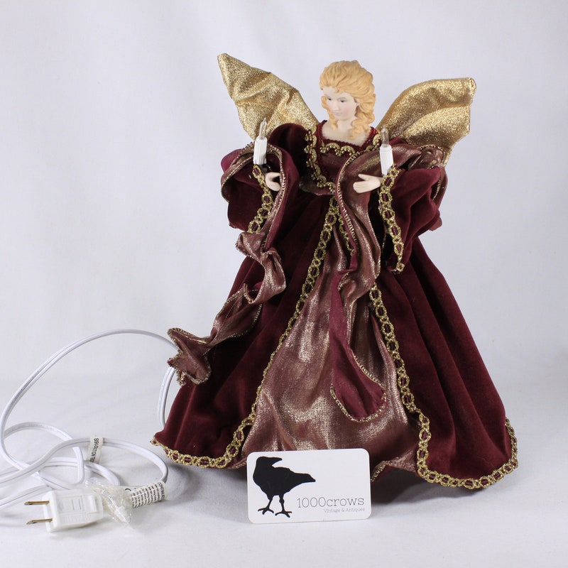 Vintage Angel Tree Topper - Etsy